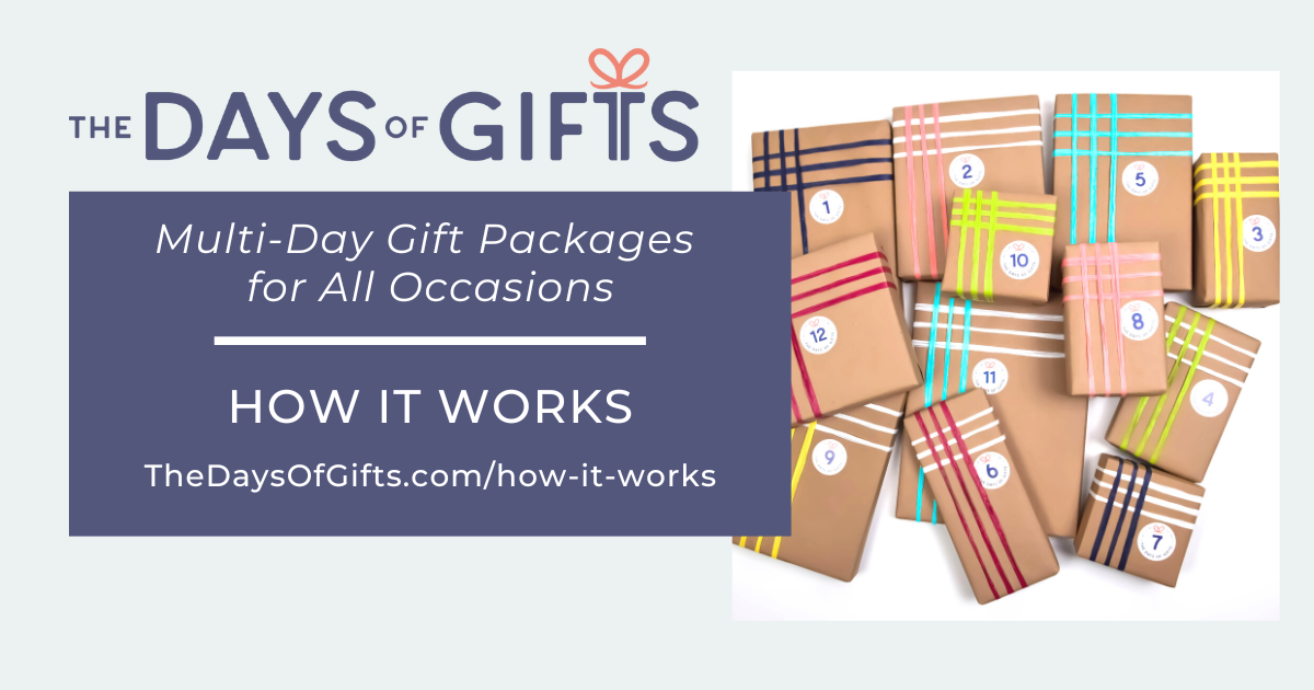 How it Works - The Days of Gifts - Multi-Day Gifts for Birthdays, The ...